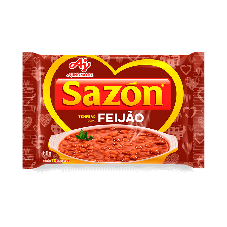 Tempero SAZÓN® Feijão | Ajinomoto do Brasil