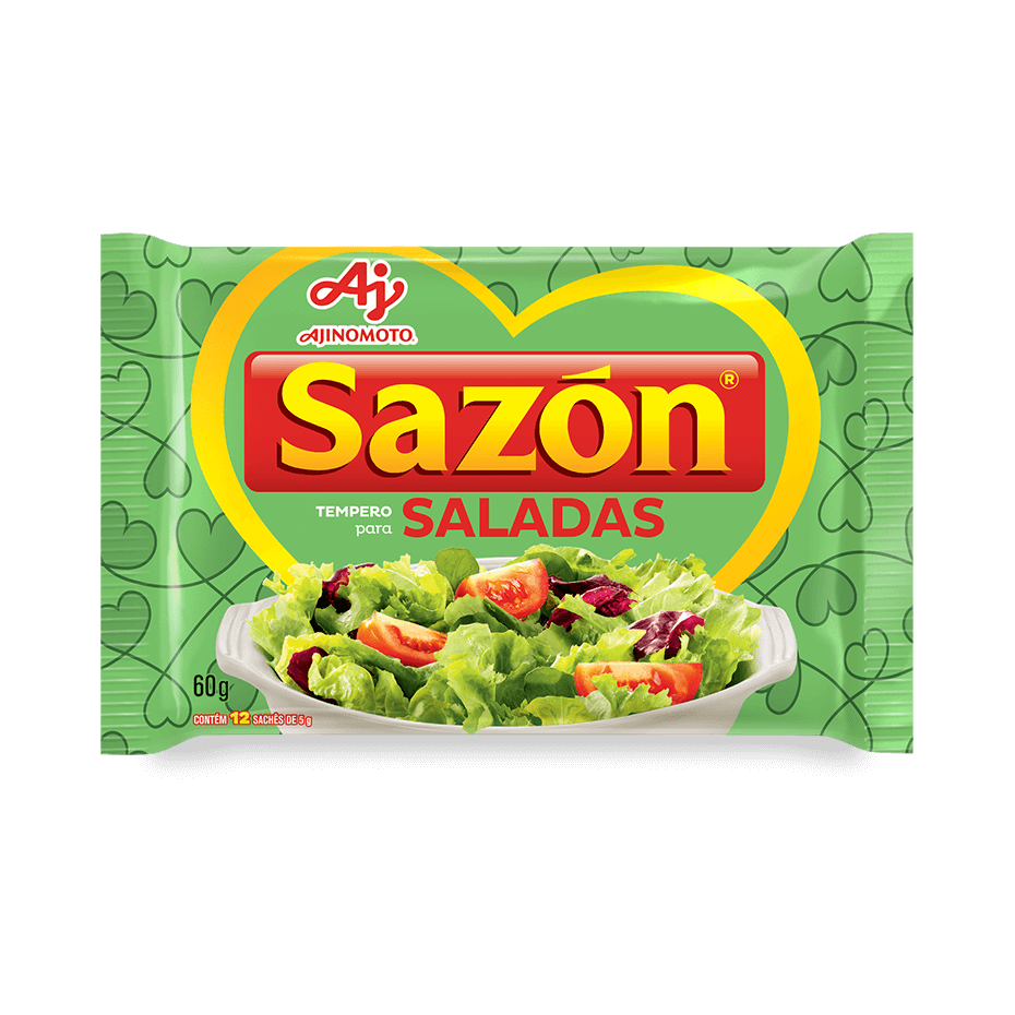 Tempero SAZÓN® para Saladas | Ajinomoto do Brasil