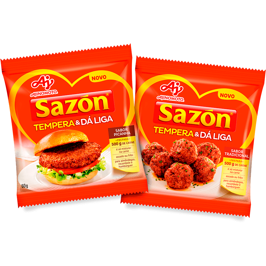 SAZÓN® Tempera & Dá Liga | Ajinomoto do Brasil